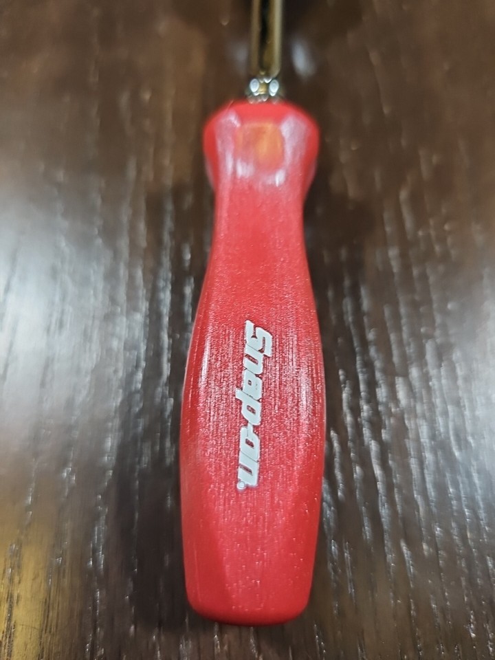 *New* Snap On 1/4" THLD72 PEARL RED Hard Handle Ratchet - FREE PRIORITY ...