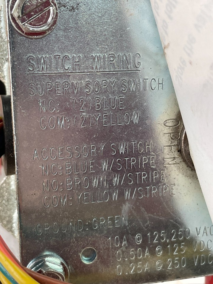 Victaulic Firelock Series 702, 3" Grooved Butterfly Valve w/ Actuator ...