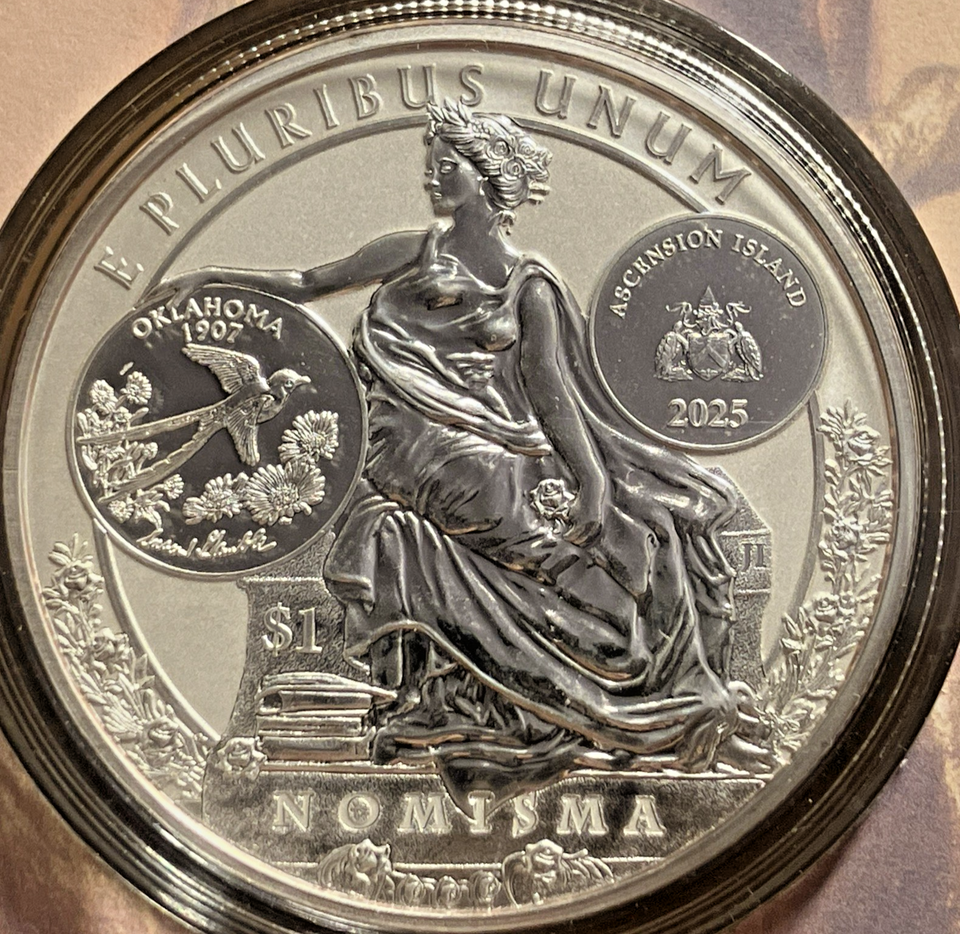 2025 WORLD FAIR OF MONEY PROOF COIN WITH ANA PRESIDENT SIGNATURE, ONLY ...