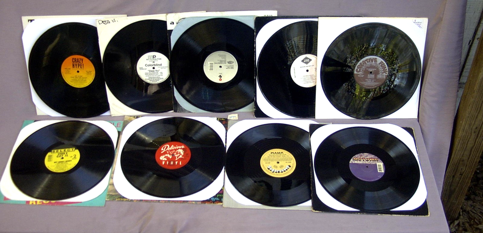 OLD SCHOOL DJ RAP R&B FUNK HIP HOP/80s LOT 9 RECORDS 12"EPS RARE/QUEEN ...