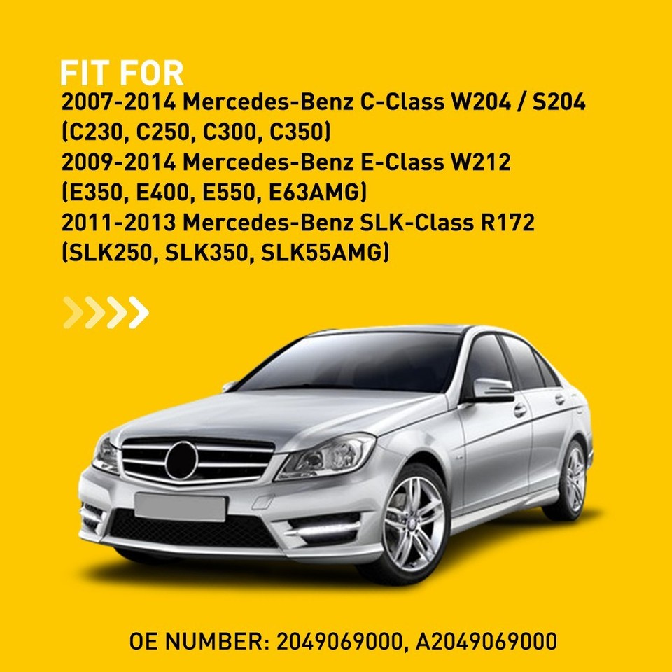 For 2012-15 Mercedes C-Class Right Passenger Side LED Daytime Running ...