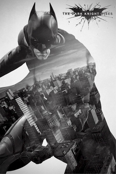 Batman Silhouette Poster