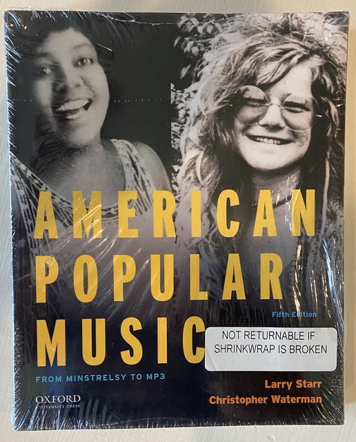American Popular Music : From Minstrelsy to MP3 by Christopher Waterman ...