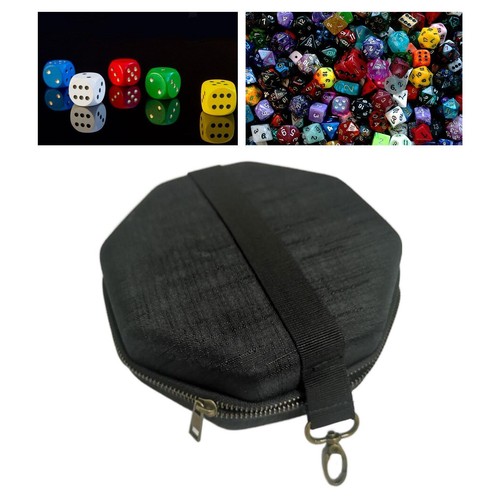 Dice Bag Polyhedral Dice Durable Supplies Zipper Closure Portable Purse ...