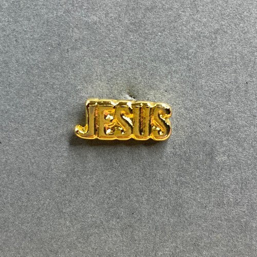 Jesus Religious Small Gold Tone Metal Lapel Pin | eBay