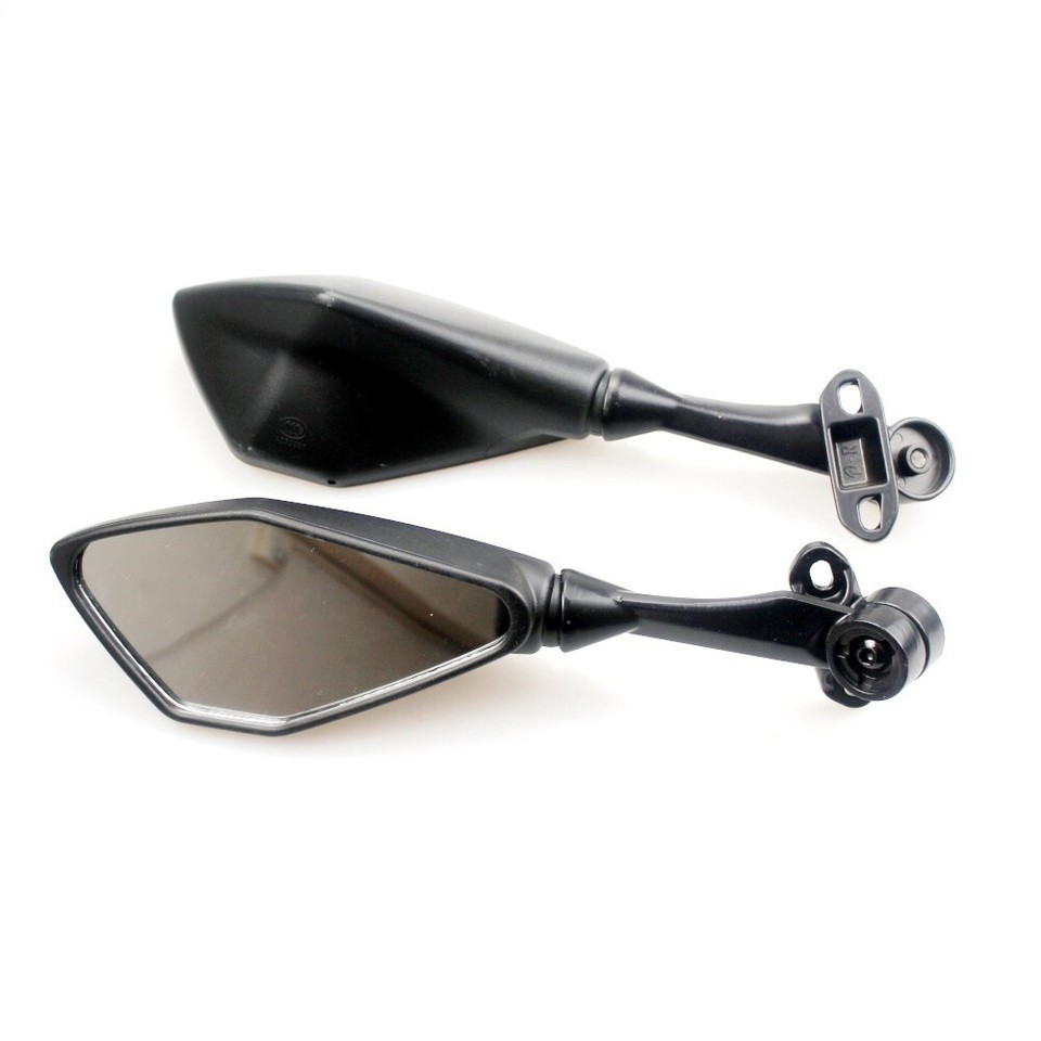 2pcs Motorcycle Mirrors RearView Mirror For Kawasaki Ninja 300 250 ZX ...