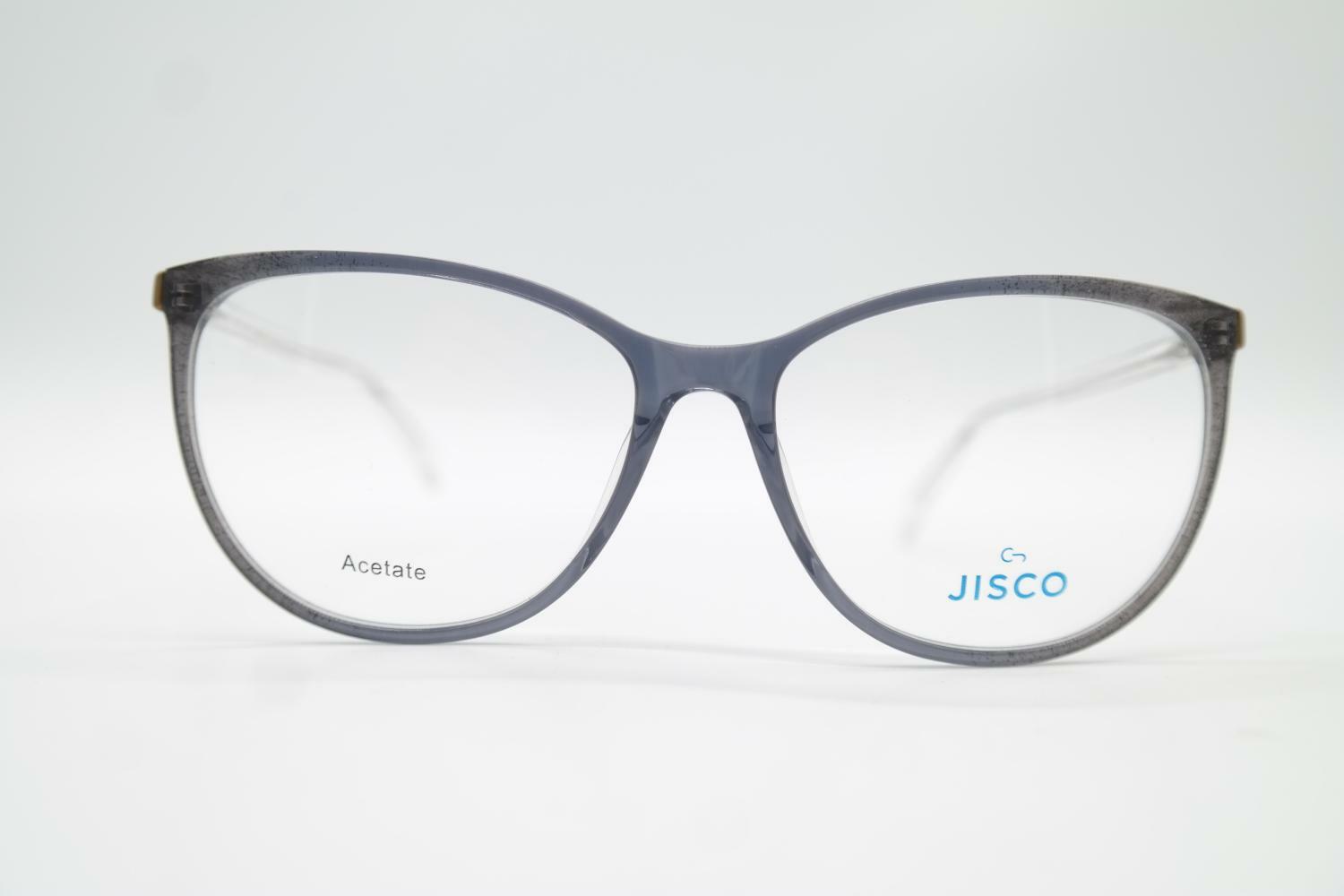 Jisco Amelia Gray Bronze Transparent Oval Glasses Eyeglass Frame New | eBay