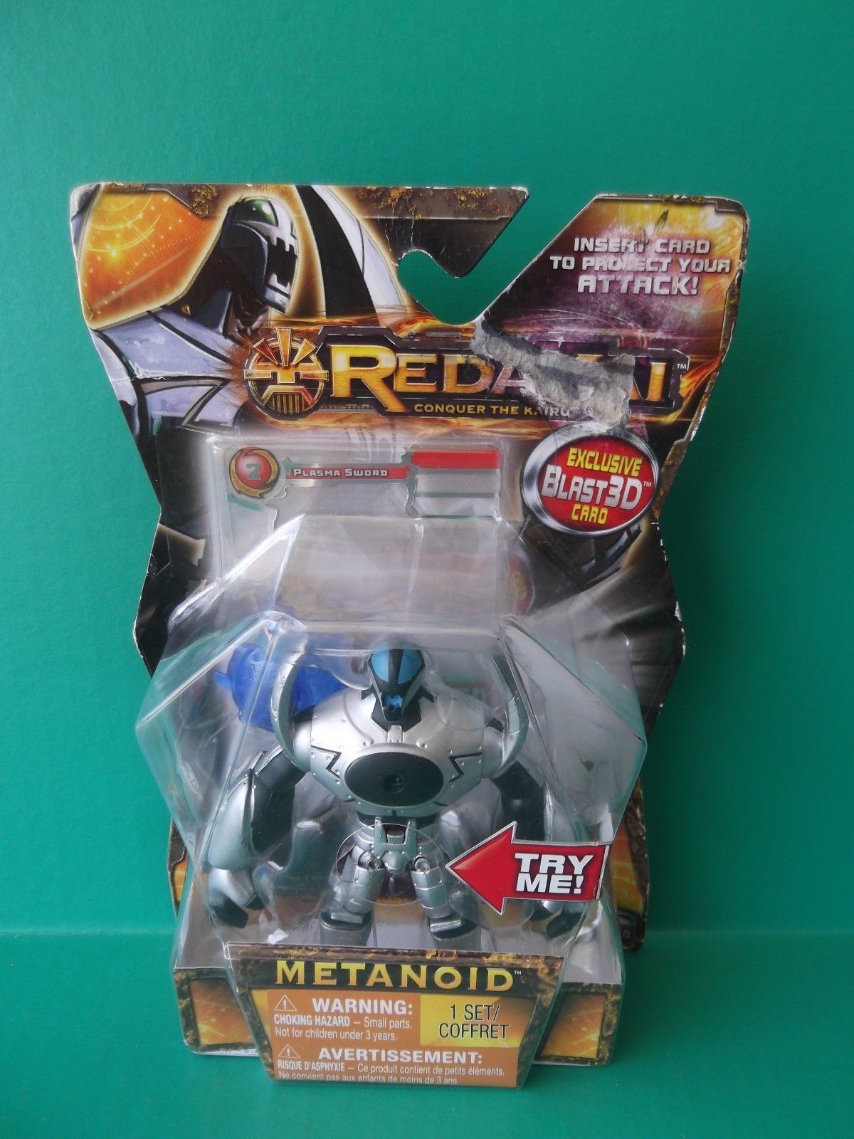 REDAKAI Conquer the Kairu METANOID w/ANIMATED DAMAGE 4"IN W/HYPNOSIS ...