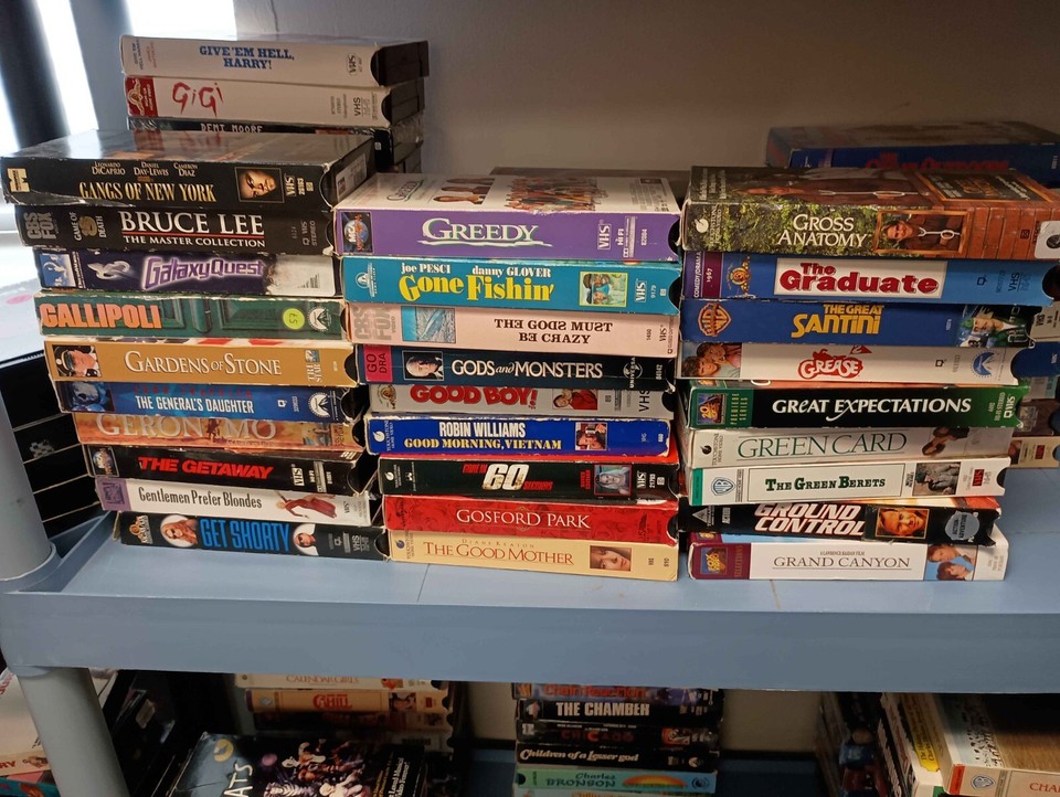 VHS Mystery Wheel! 3 Hollywood Movies for $3.70 when Combined | eBay