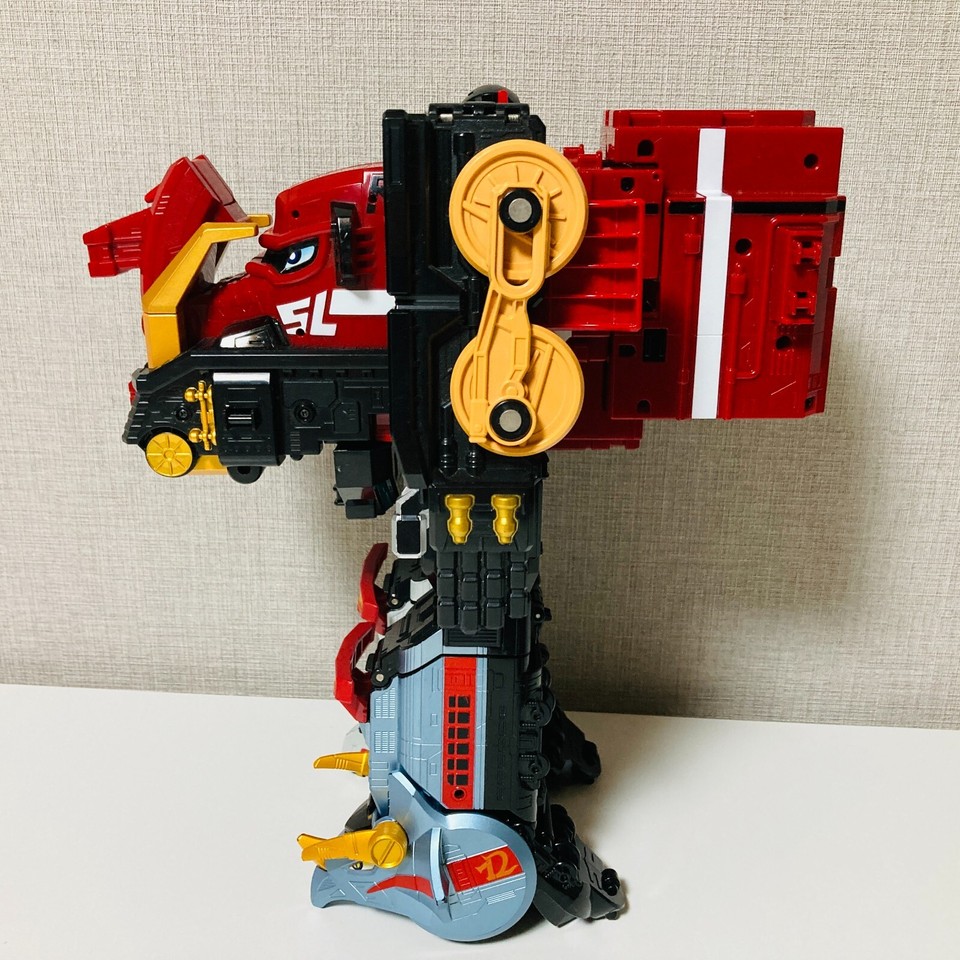 BANDAI Japan DX Megazord Power Rangers RPM Super Sentai Go-Onger ...