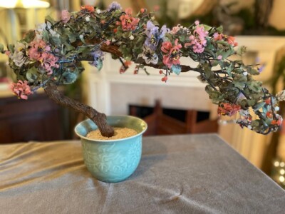 Authentic Vintage Jade Bonsai Tree - Crafted and Purchased in Okinawa ...