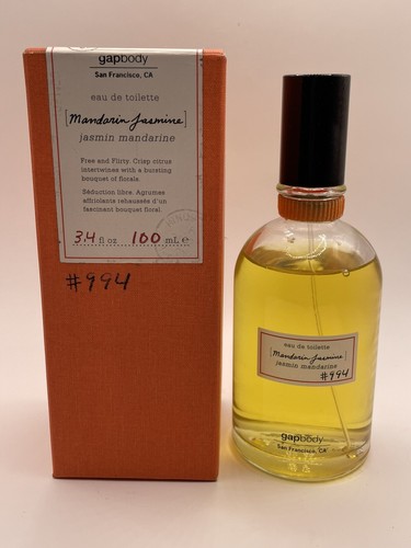 Gapbody Mandarin Jasmine Eau De Toilette 3.4oz/100ml #994 - NEW IN BOX ...