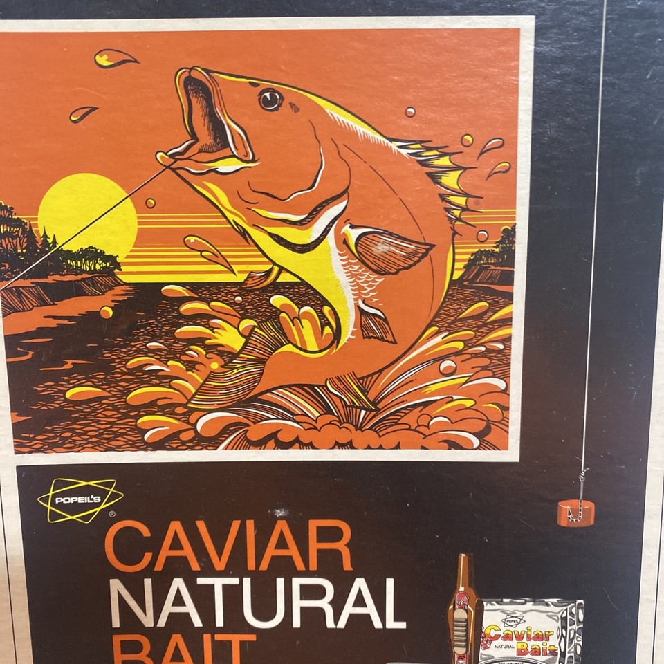 Vintage & Rare POPEIL'S Caviar Natural Bait Kit Original Box 1975 Unused | eBay