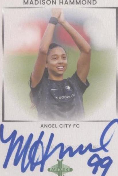 2022 Parkside Paramount NWSL - Signature Series Madison Hammond #PSS-MH ...