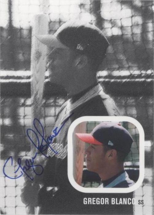 2002 Just Minors - Just Rookies Gregor Blanco #10 Autographs /400 (AU ...