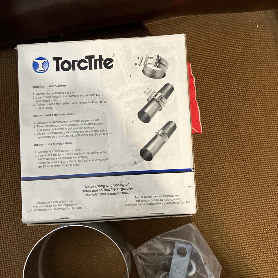 Riker Torctite Exhaust Clamp 3.5 # TTA350 | eBay