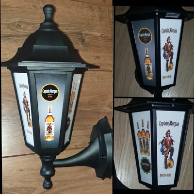 Captain morgan light captain morgan rum bar pub Wall light Lantern ...