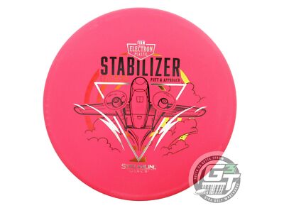 NEW Streamline Discs Electron Firm Stabilizer 174g Red Putter Golf Disc ...