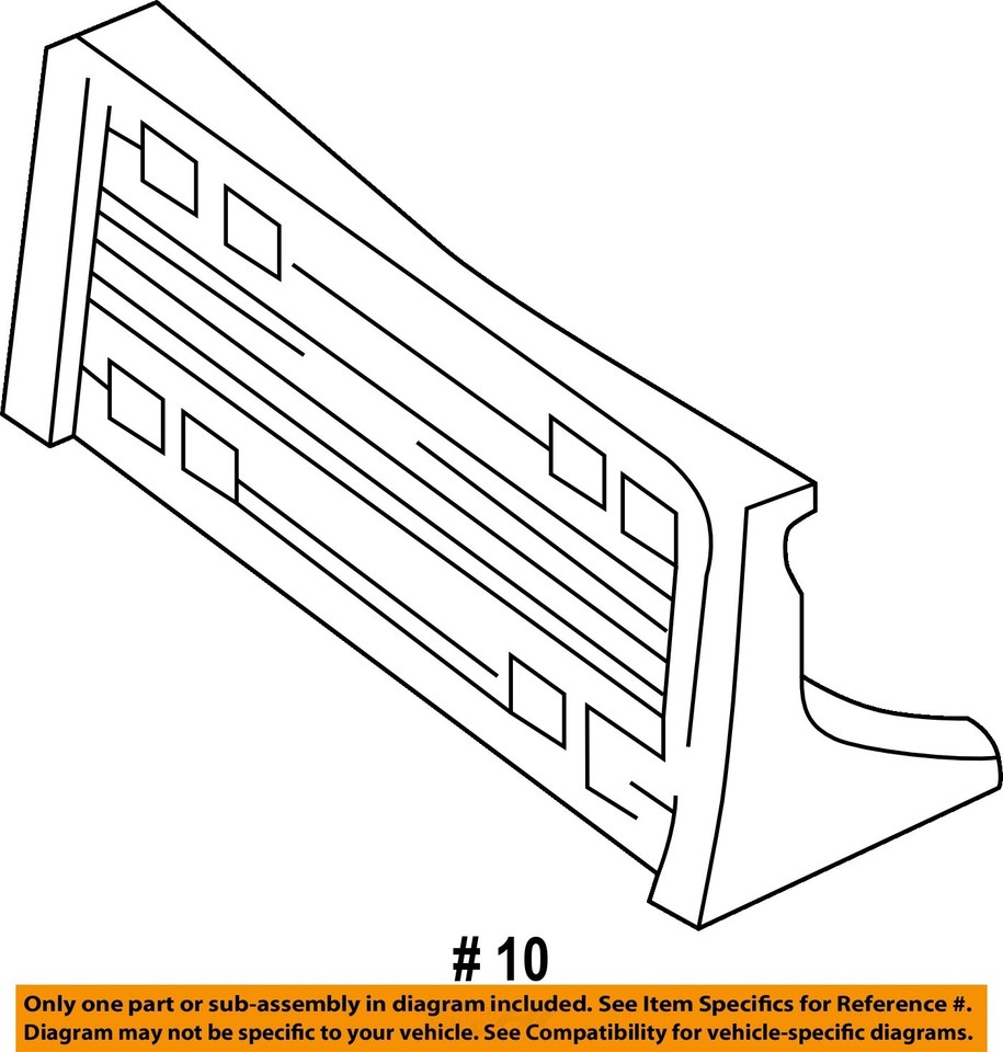 GM OEM 88-00 Blazer Front Bumper Bumper Components-License Bracket ...