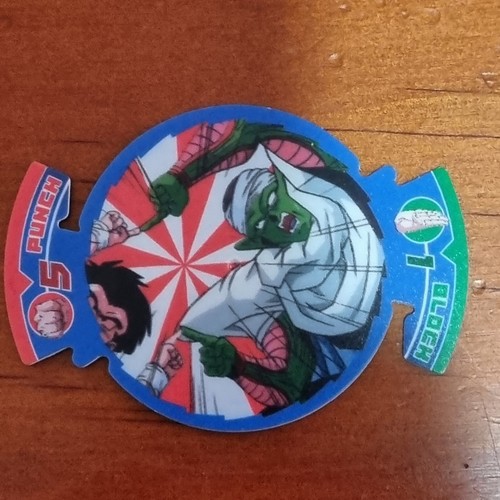 Dragonball Z DBZ Fusion Fighters Dizk Tazo Pogs 2002 #17 Piccolo ...