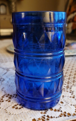 1 Francosinho Cobalt Blue Juice Drinking Glass Brazil 4.5" 100ml | eBay