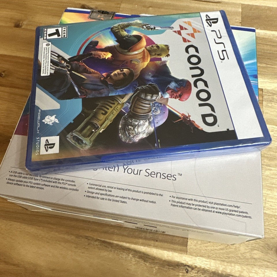 Sony Playstation PS5 Concord Game & Limited Edition Controller Brand ...