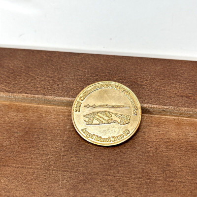 2007 California AVA-IVV Convention Angel Island June 30 Gold Tone Coin ...