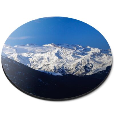 Round Mouse Mat Aran Valley Pyrenees Catalonia Spain #52608 | eBay UK