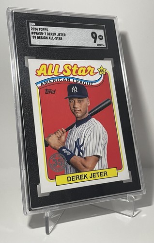 Derek Jeter 2024 Topps 35th Anniversary 1989 All-Star Yankees Graded ...