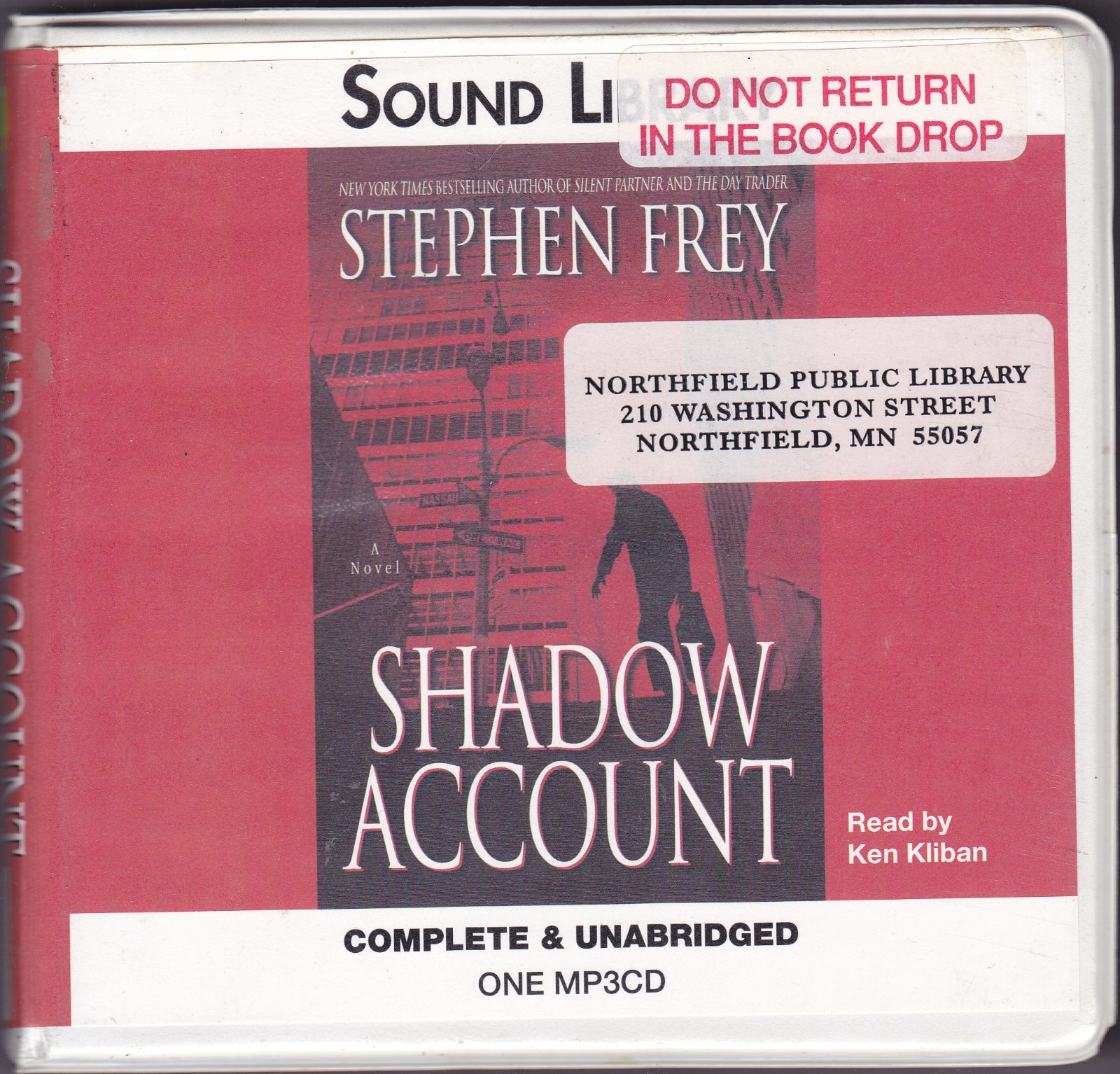Shadow Account by Stephen Frey (2004, MP3 CD, Unabridged) Action ...