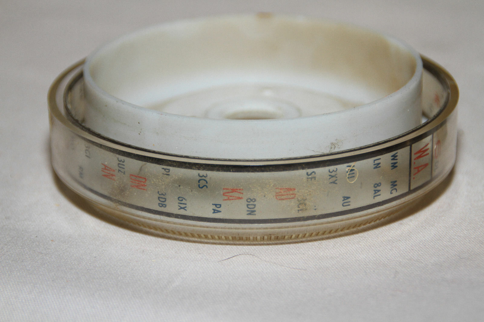 Vintage 4" AWA Radiola Radiogram Tuning Dial Station Selector Tuner ...