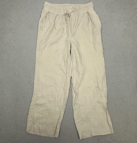 Quince Linen Pants Womens XL Wide Leg Minimalist Coastal Resort | eBay