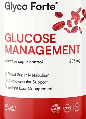 Glyco Forte Blood Health Support Supplement 30 Capsules Genuine ...