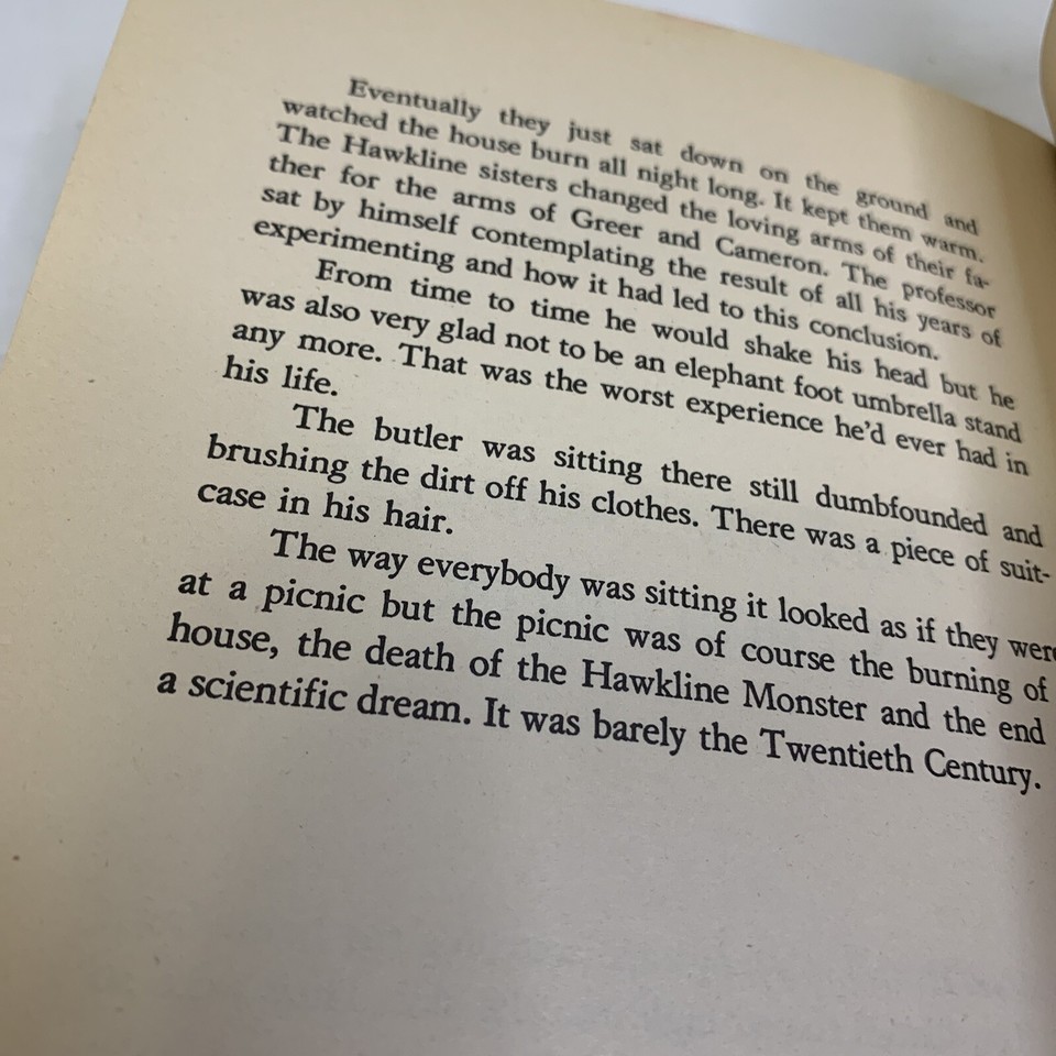 The Hawkline Monster A Gothic Western Paperback Book 1974 By Richard ...