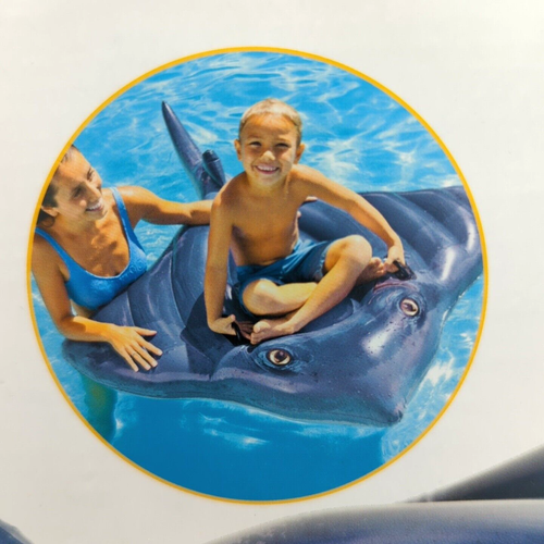 INTEX Ride On Stingray Inflatable Pool Float Swimming Toy 74' x 57" | eBay