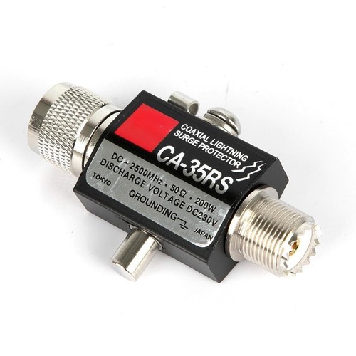 PL259 to SO239 Radio Repeater Coaxial Lightning Antenna Surge Protector ...
