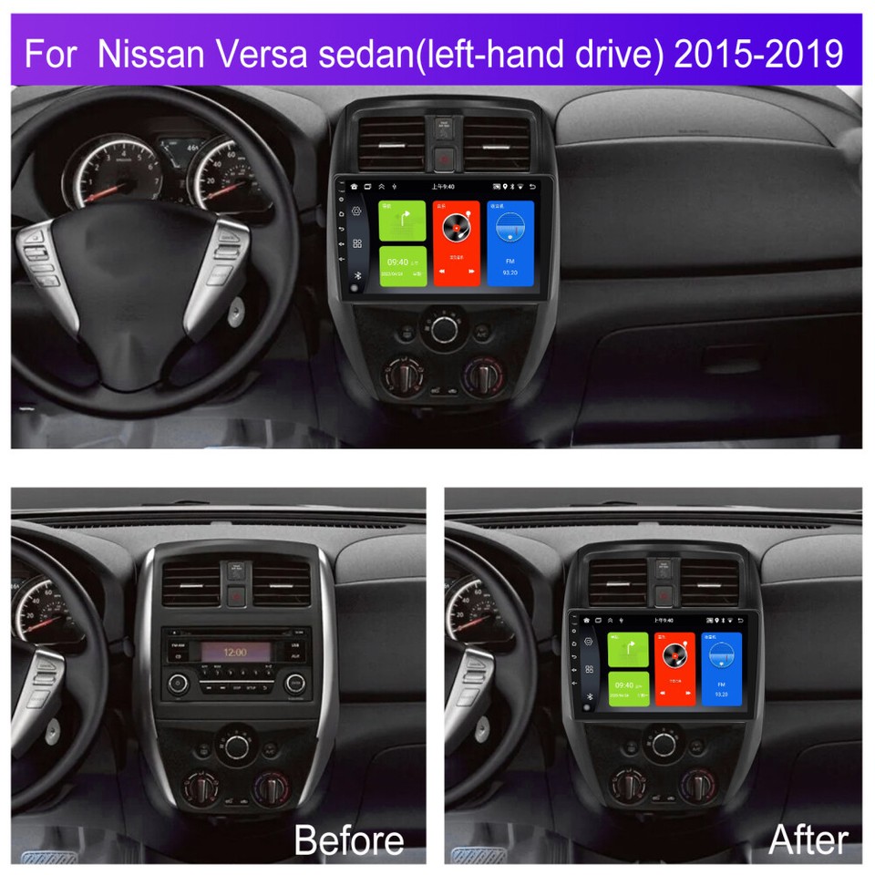 For Nissan Versa Sedan 2015-2019 Android 13 Car Stereo Radio GPS Nav ...