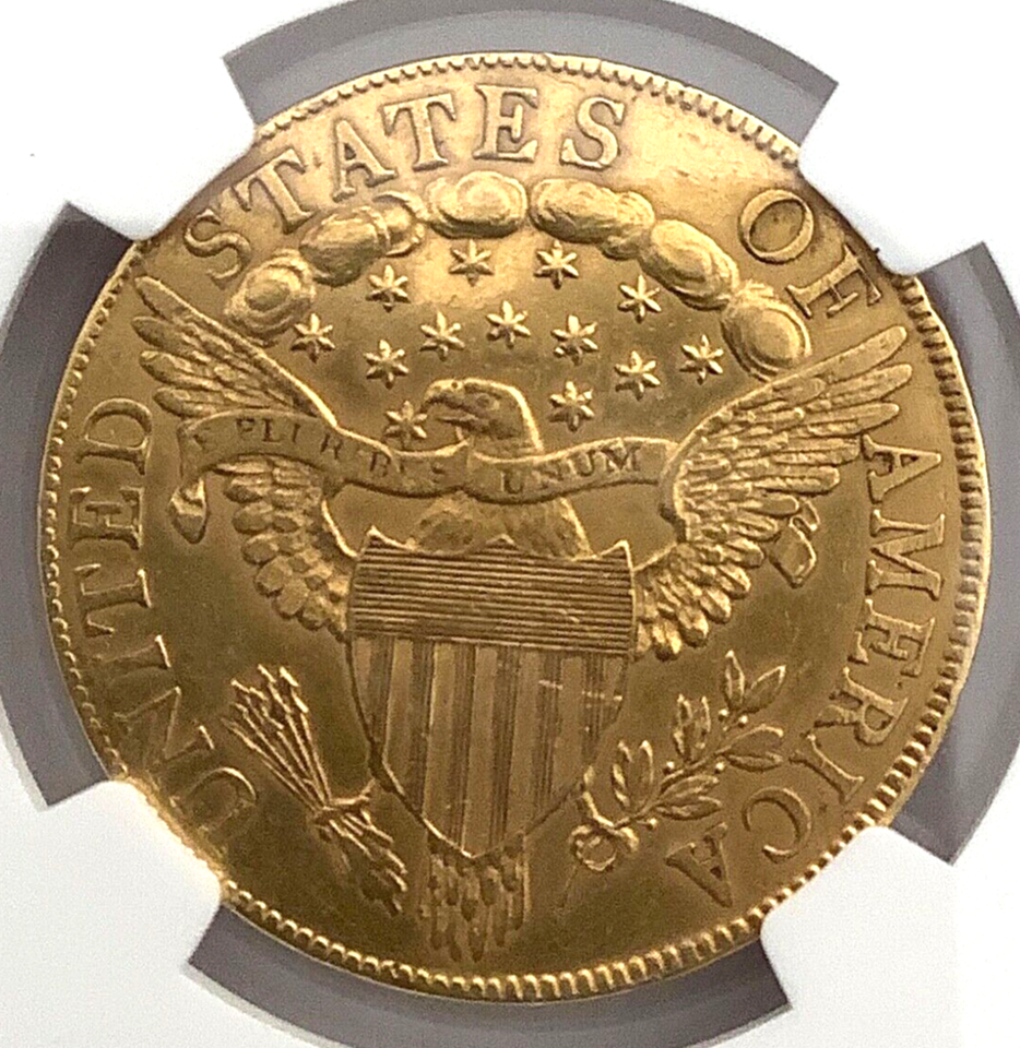 1801 $10 Capped Bust Gold Eagle- NGC -AU Details!- Rare Type Coin! | eBay