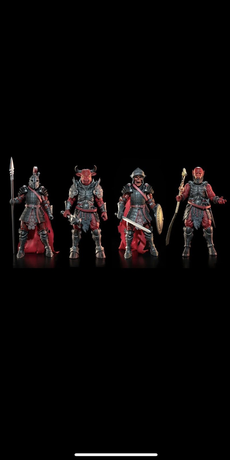 MYTHIC LEGIONS - Legions Con 22' Exclusive Red Fury Clan - New | eBay