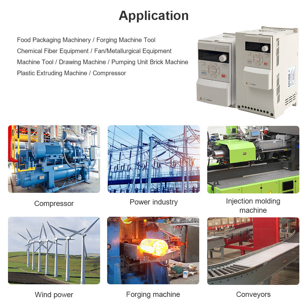 3.7KW VFD 5HP 15.2A Single/Three To 3 Phase 220V Variable Frequency ...