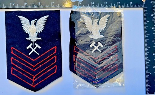 WWII USN Shipfitter Petty Officer 1st Class Winter Rate Patch In ...