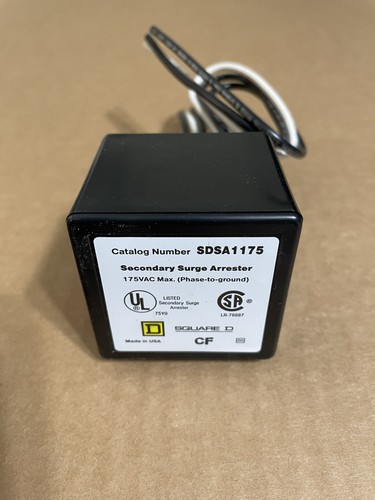 SQUARE D SDSA1175 SECONDARY SURGE ARRESTER NEW | eBay
