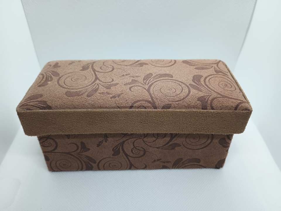 Classic Style Soft Faux Suede Decorative Nesting Boxes Complete Set | eBay