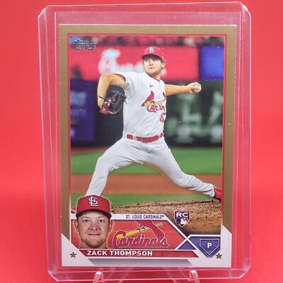 2023 Topps GOLD Zack Thompson St. Louis Cardinals RC #34 1136/2023 | eBay