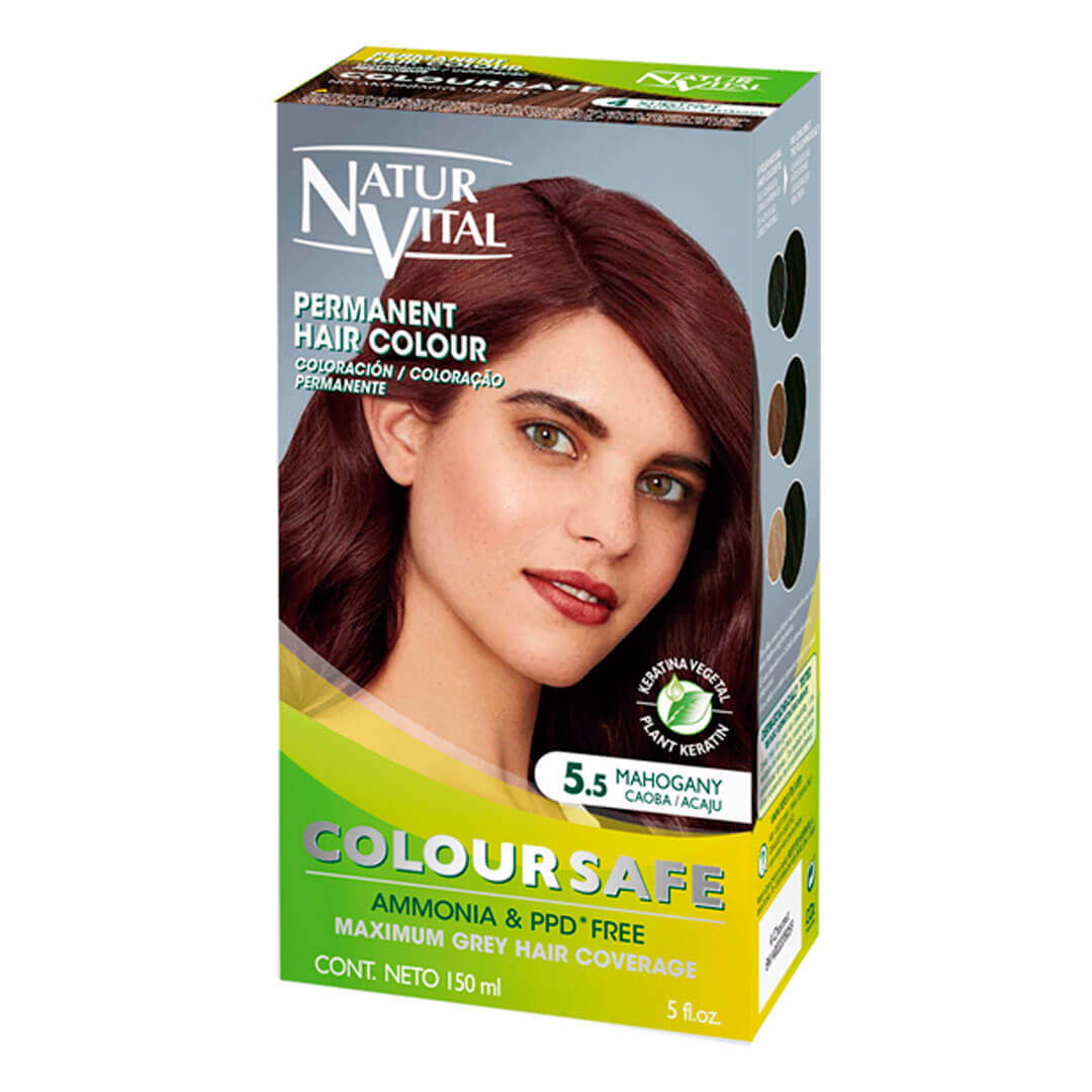 NATUR VITAL PERMANENT HAIR COLOR-NO PARABENS-NO PDD-NO AMMONIA-NO ...