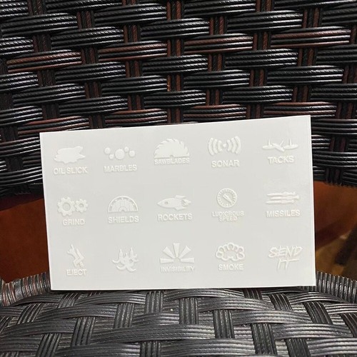 4PCS 15 Pattern Car Switch Button Sticker for Car or Truck Unused ...