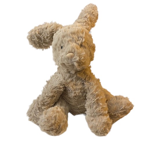 Jellycat Fuddlewuddle Plush Beige Bunny Rabbit Sitting 11" Soft Stuffed ...