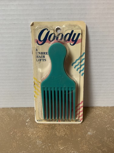 Vintage Goody Three Unbreakable Hair Lifts Model #7211 1989 Made In The ...