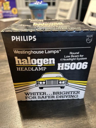 Philips H5006 LowBeam Headlight Headlamp Light Bulb Round Halogen New ...
