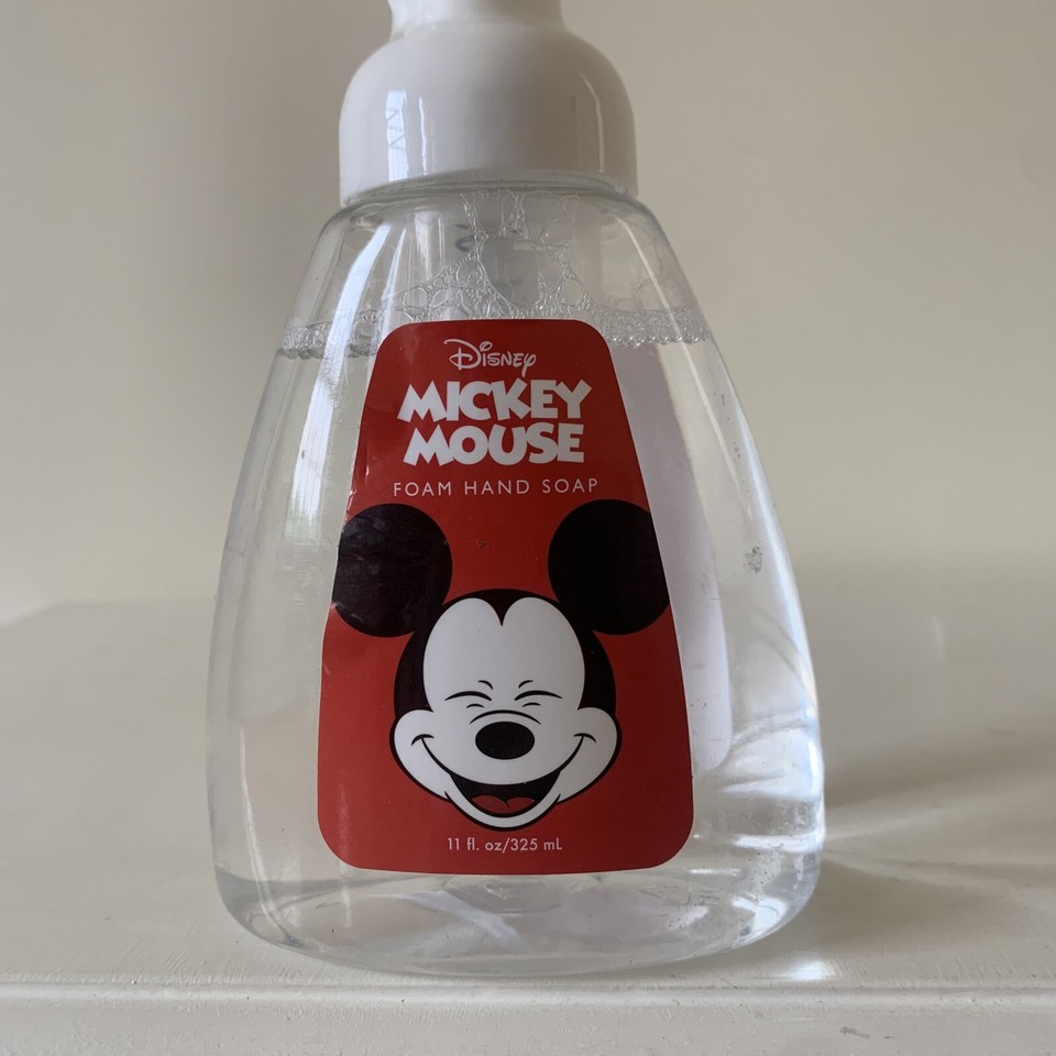 3 NEW RARE Mickey Mouse Foam Foaming Hand Soaps 11 Ounces Each Disney ...
